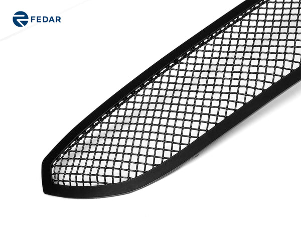 Fedar Formed Mesh Grille Insert For 10-12 Ford Fusion - Full Black ...